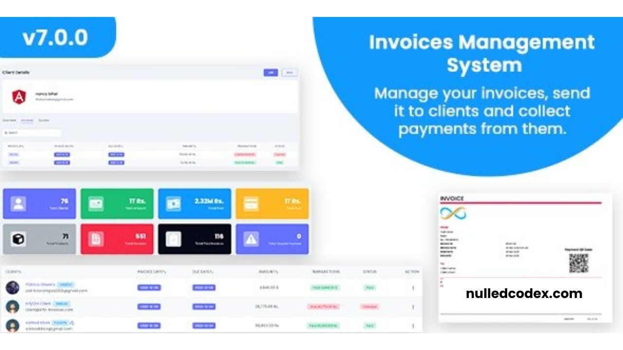 Invoices v7.1.0 - Laravel Invoice Management System - Accounting and ...